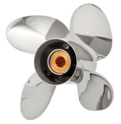 REB 4 Blade Powertech Propeller - Honda 35-60 HP
