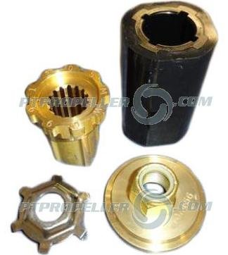 pt prop has Cushion Lok hub system, xhs hub kit, flo torq II hub kit